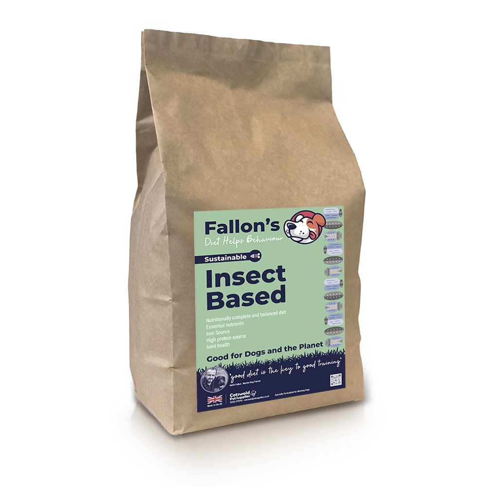 Insect based sustainable dog food - Cotswold Pet Supplies - Dog Collars ...